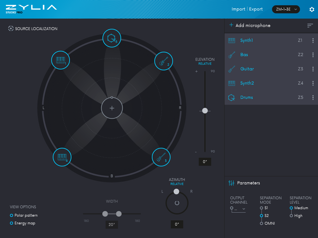 ZYLIA PRO Have It All! - 3rd Order Ambisonics Microphone & Software